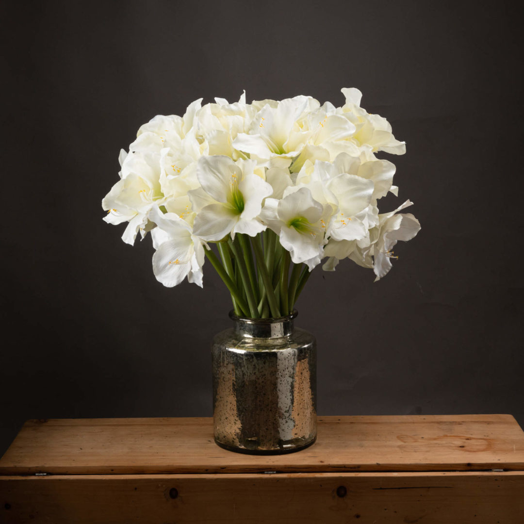 Classic White Amaryllis Flower - Roost Home & Lifestyle