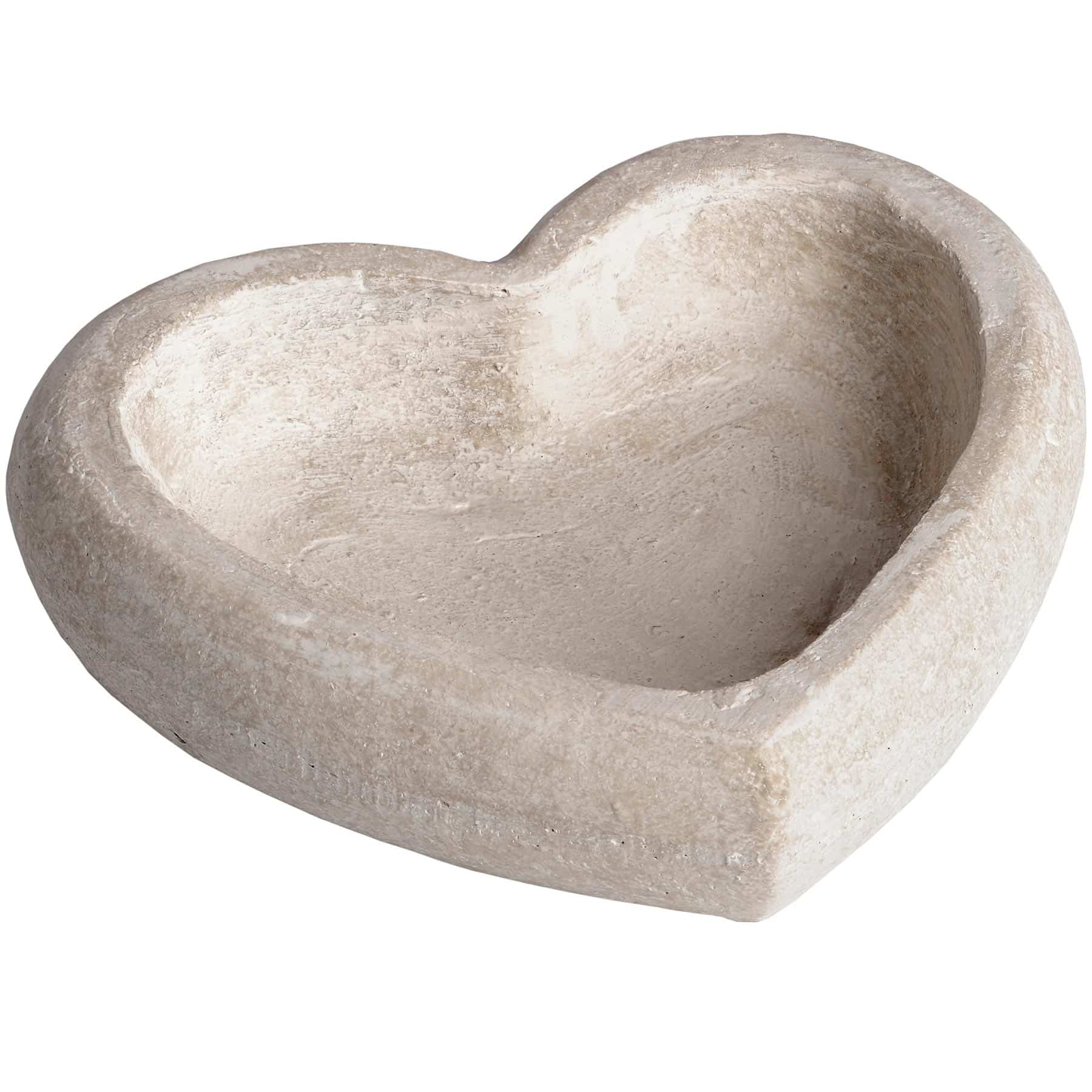 Deep Stone Heart Dish - Roost Home & Lifestyle
